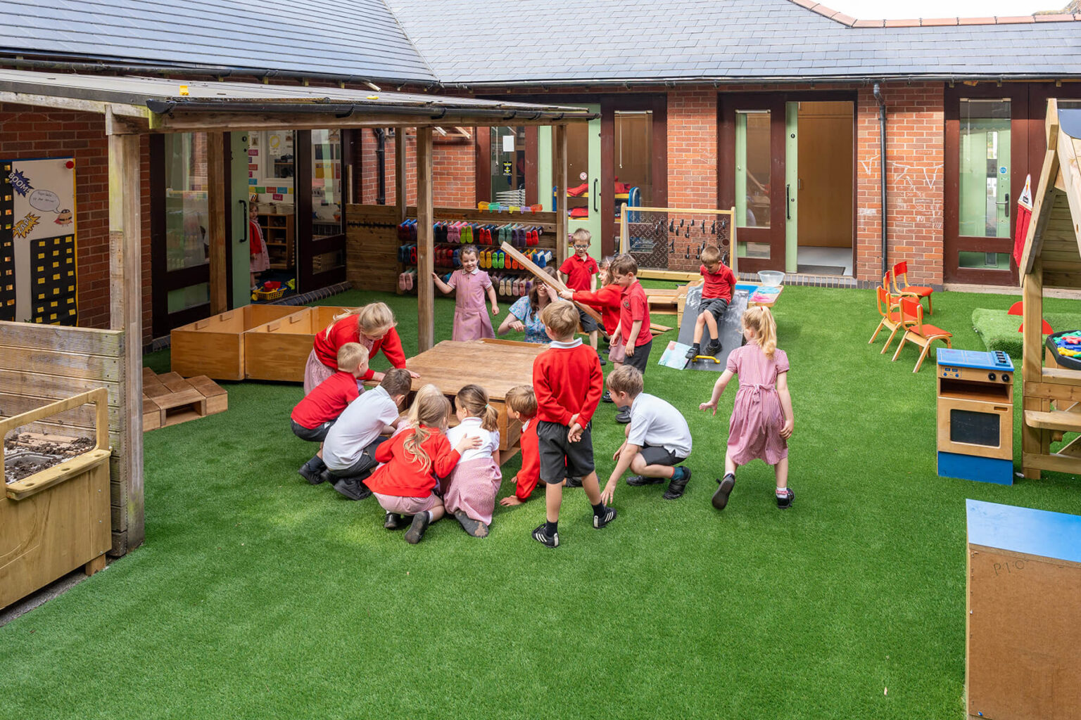 LazyPlay | Artificial Grass for Playgrounds | Perfect For School
